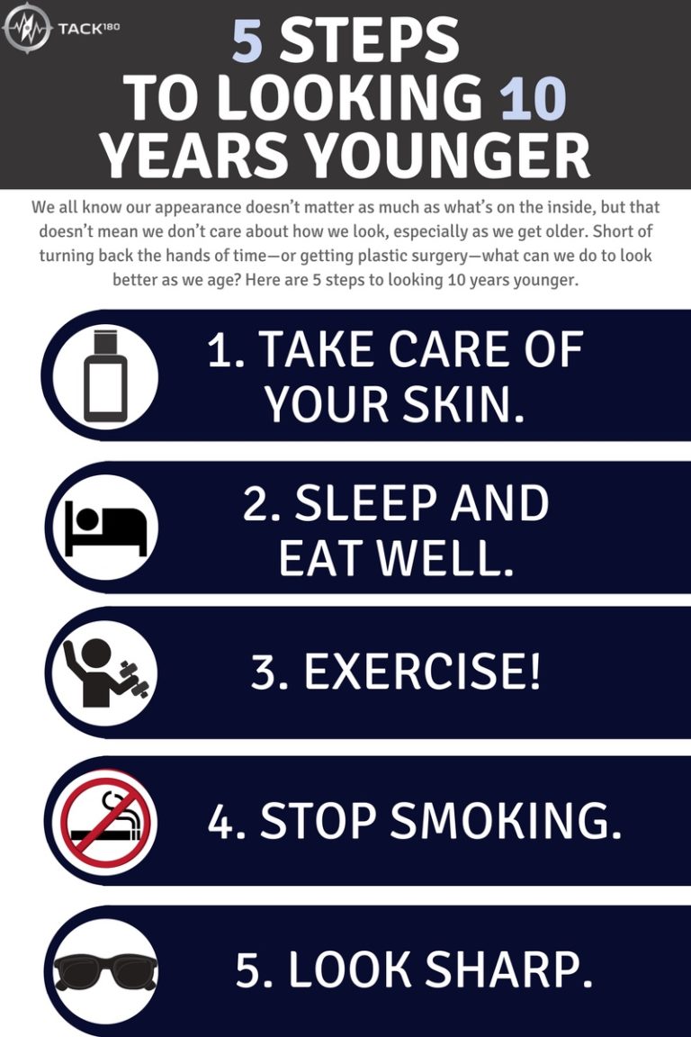 5 Steps to Looking 10 Years Younger | Anti-Aging | Health